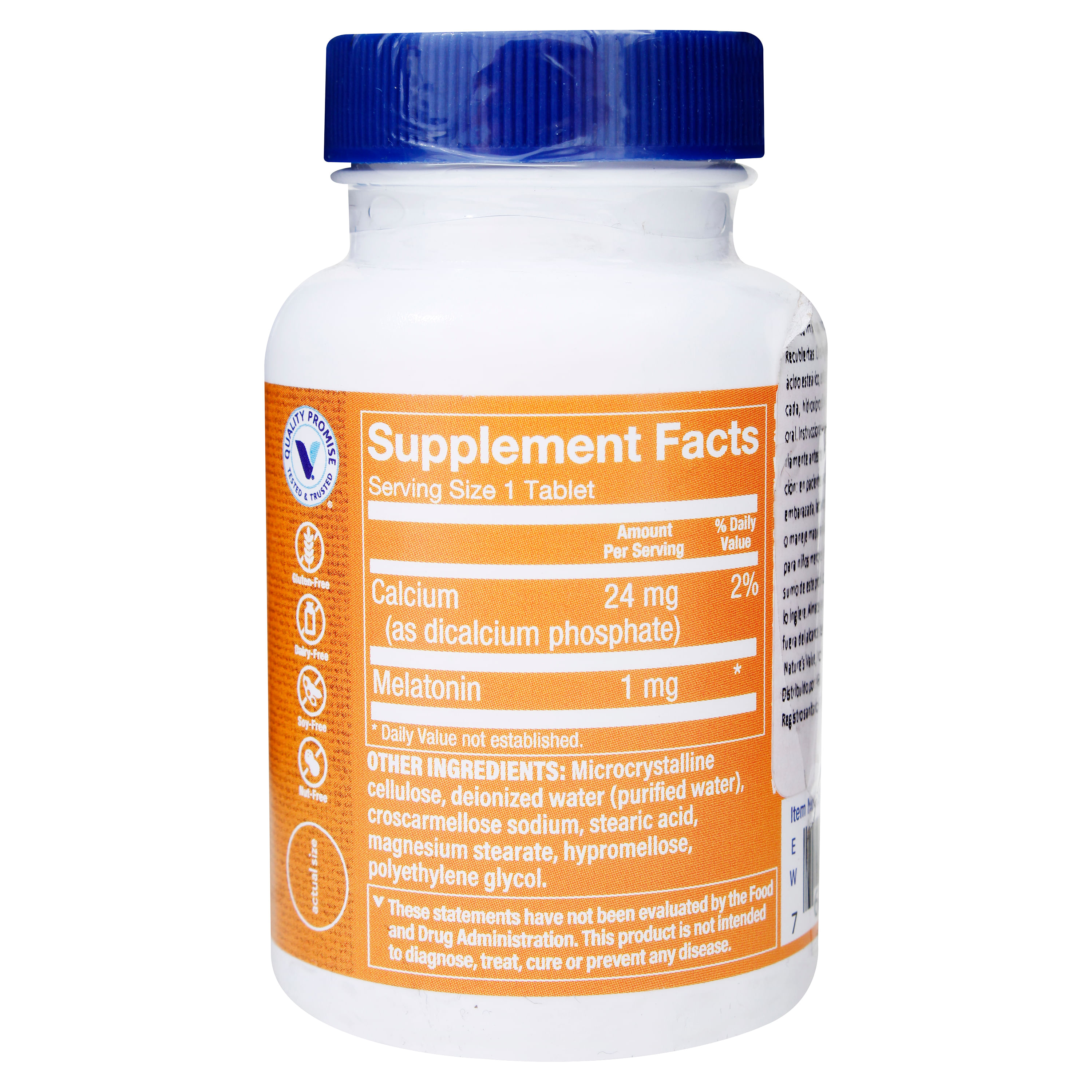 Comprar Melatonin For Sleep Support 1 Mg 120tab | Walmart Guatemala ...