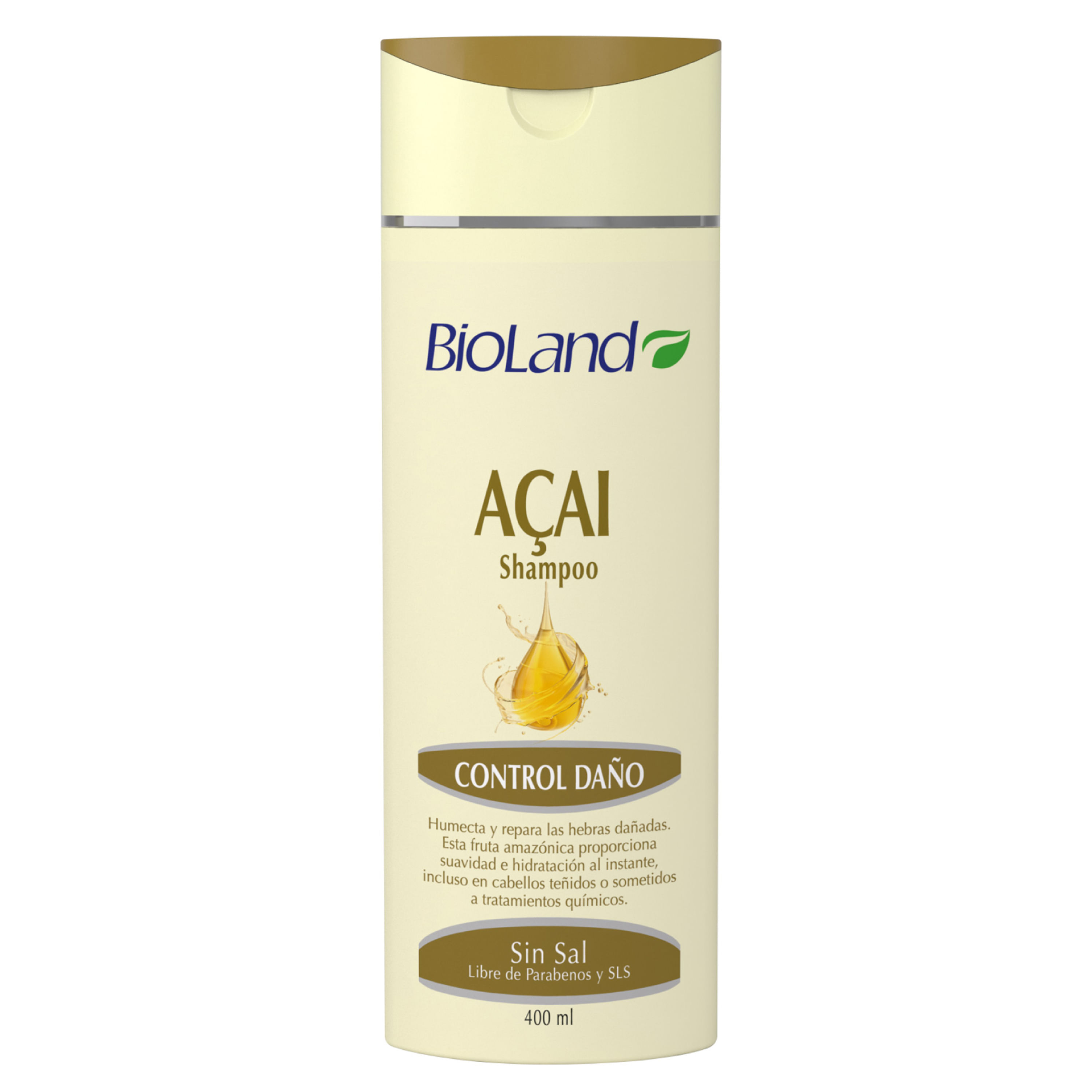 Comprar Shampoo Bioland Con Acai, Control Daño - 400ml | Walmart Guatemala