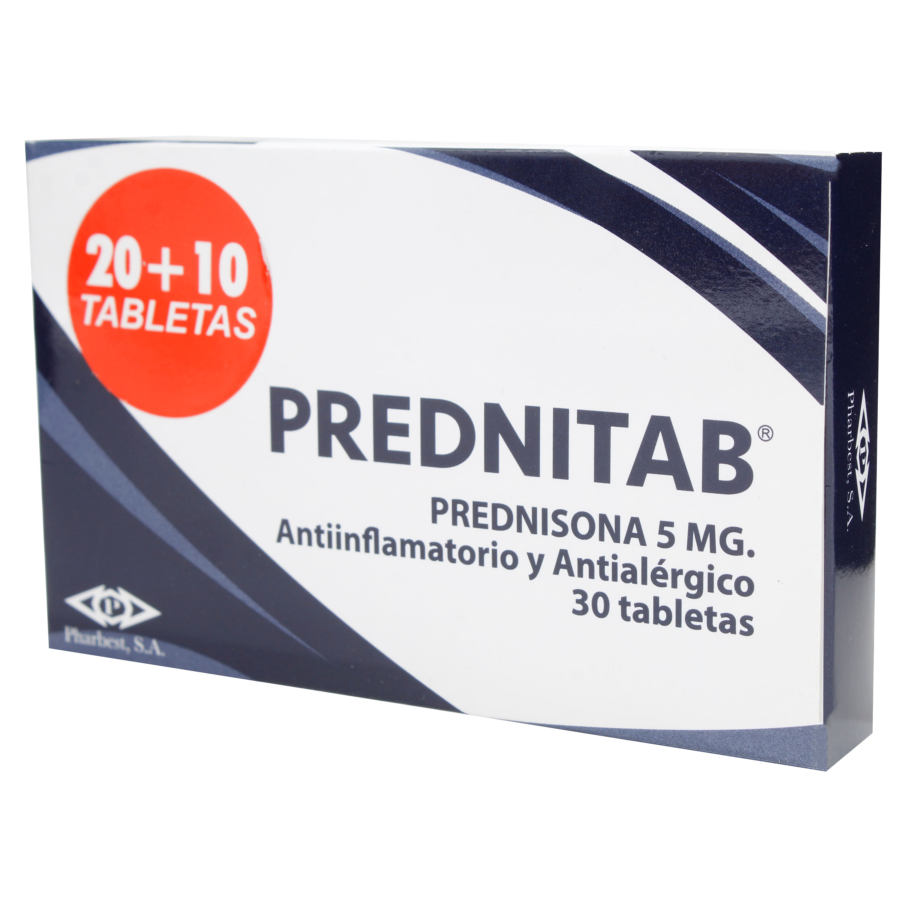 Comprar Prednitab 5Mg 30 Tabletas Ea | Walmart Guatemala