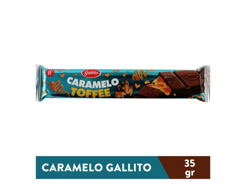 Comprar Chocolate Gallito caramelo toffe - 35 g | Walmart Guatemala