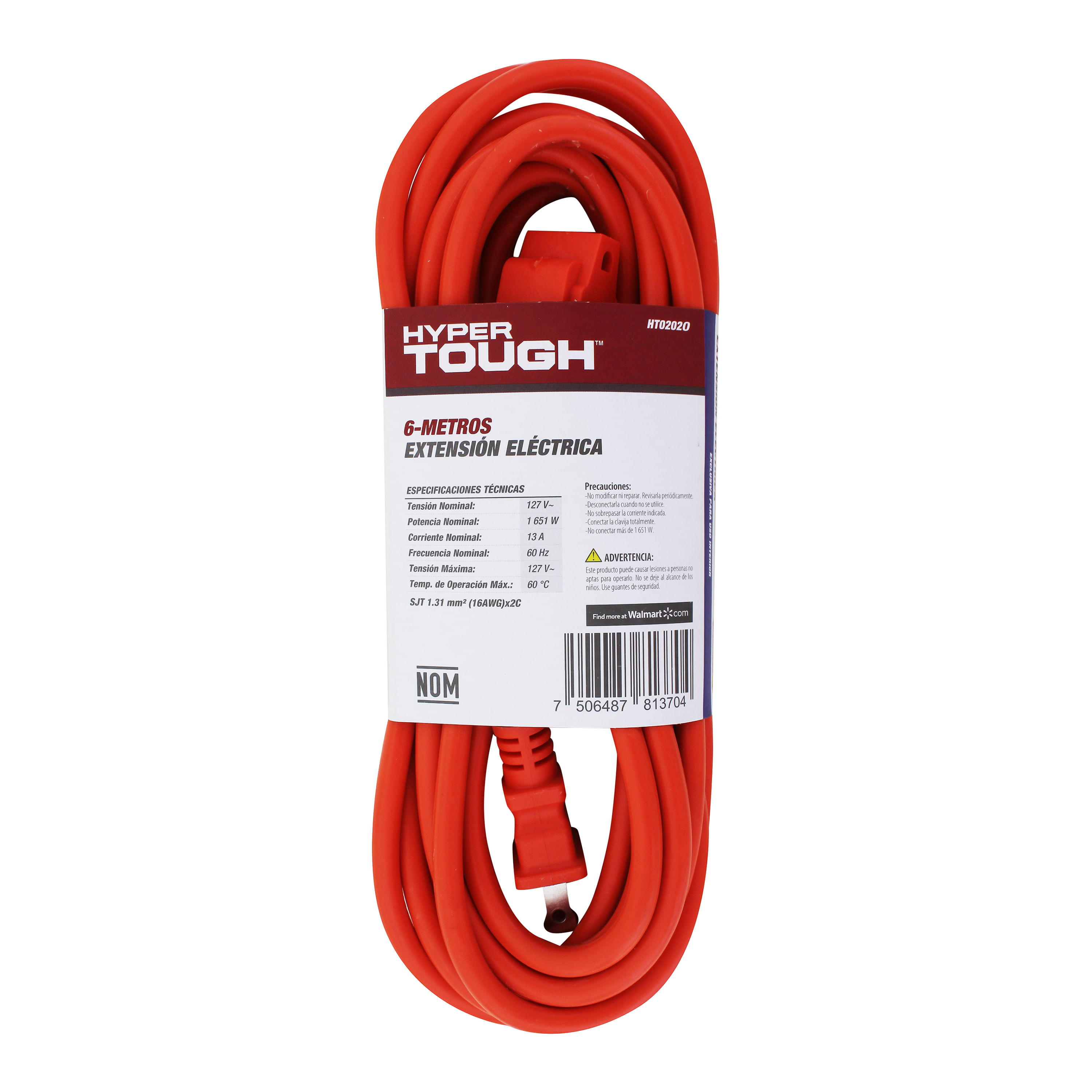 Extension Uso Rudo Hyper Tough 6 Metros - Walmart | Guatemala