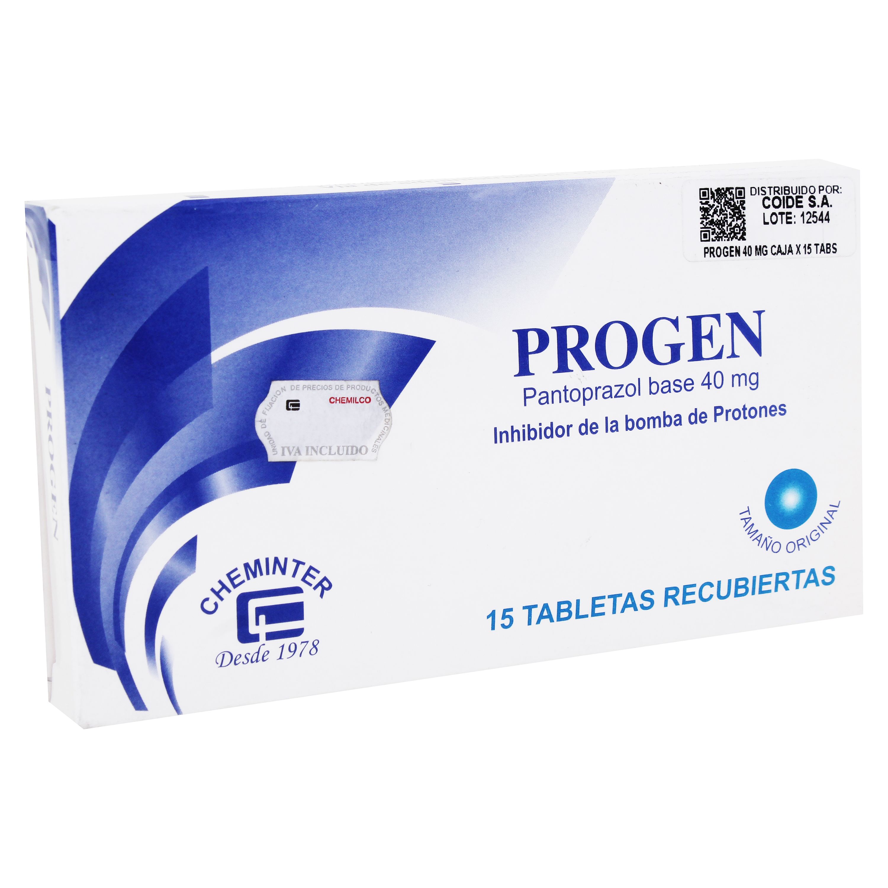 Comprar Progen 40 Mg 15 Tabletas | Walmart Guatemala