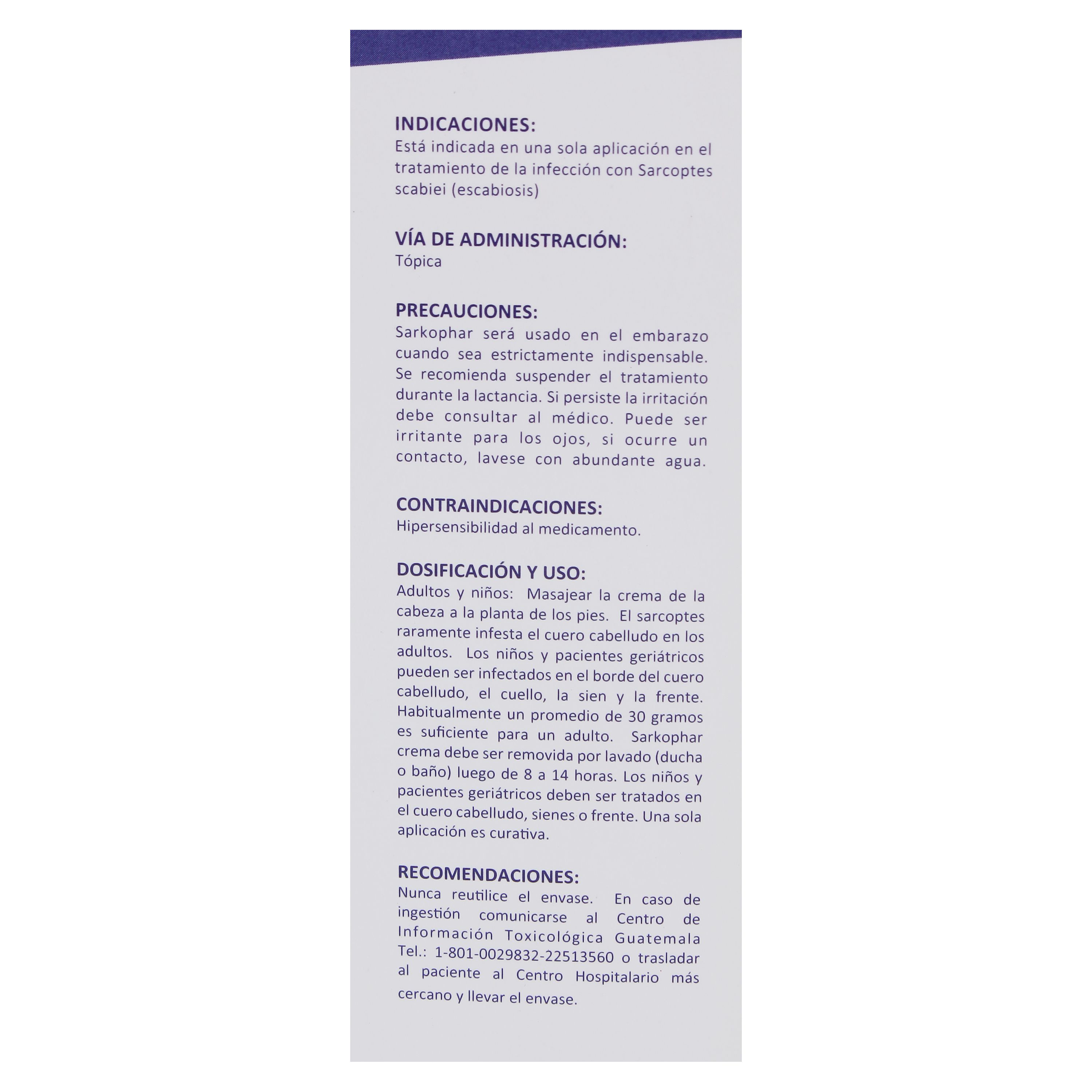 Comprar Sarkophar Crema Topica 60 Ml | Walmart Guatemala - Walmart ...