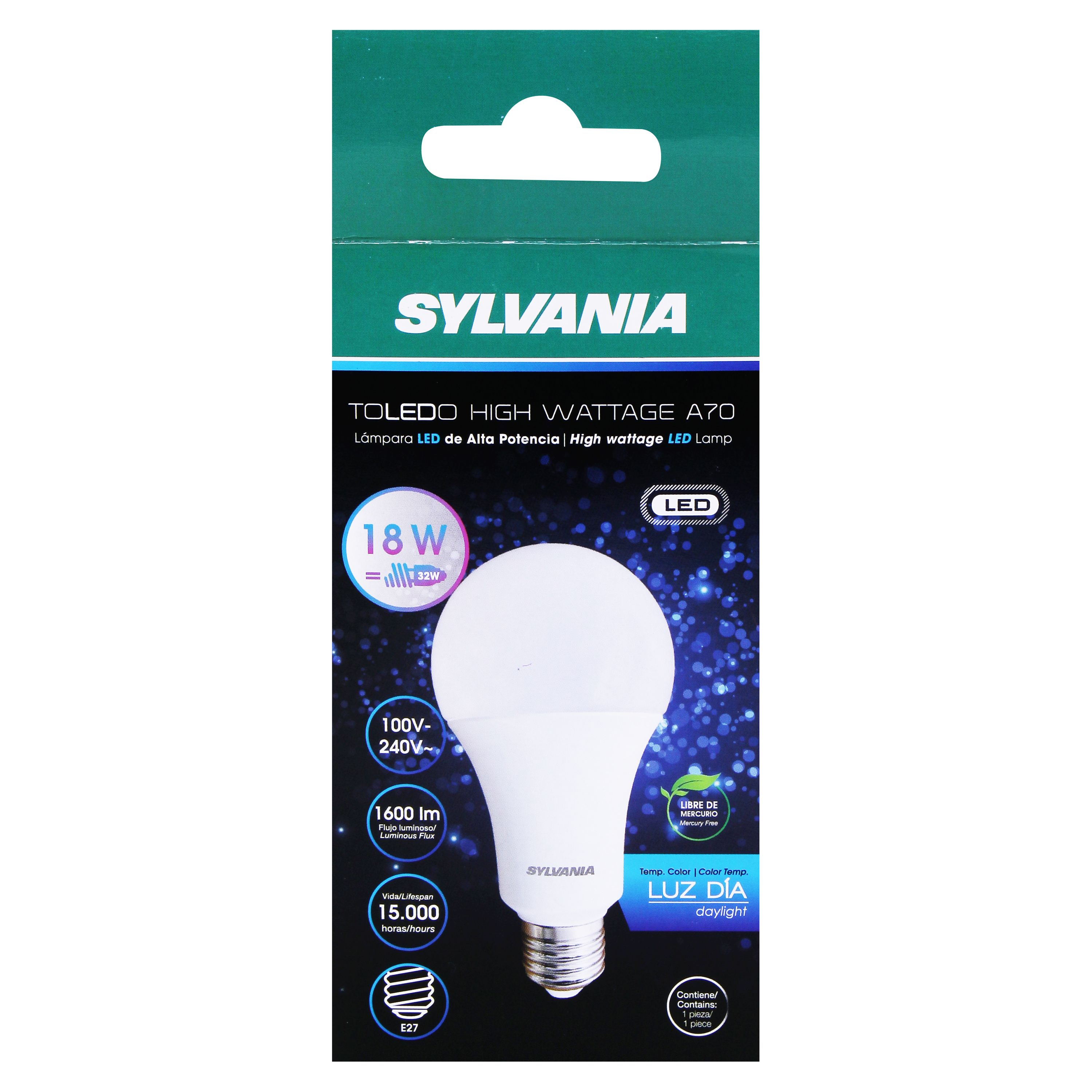 Comprar Bombillo Led 18w Luz Blanca | Walmart Guatemala - Walmart ...