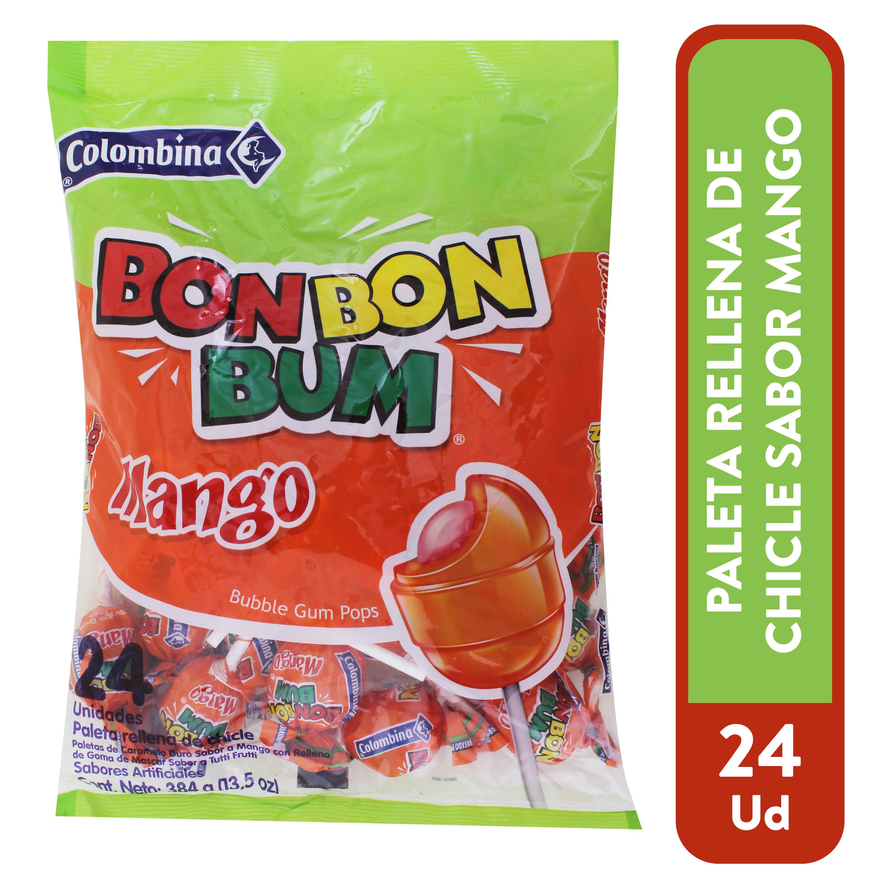Comprar Dulce Colombina Bon Bon Bum Mango - 16 g | Walmart Guatemala ...