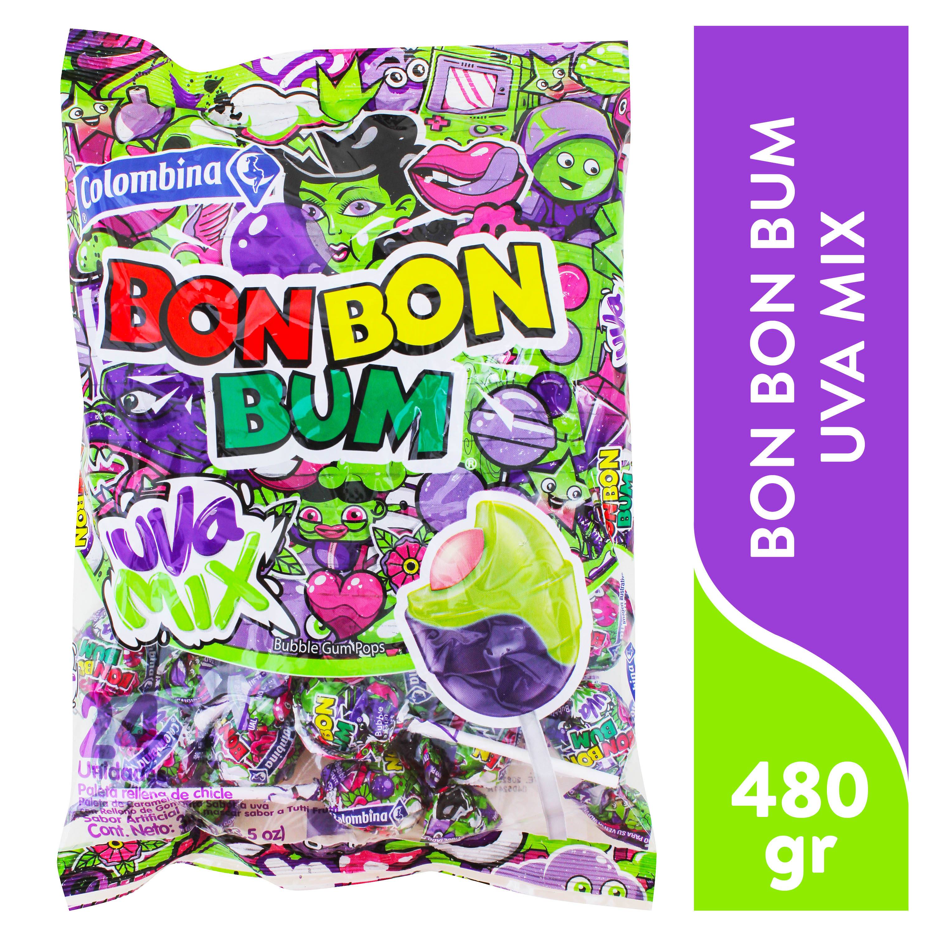 Comprar Paleta Bom Bom Bum uva mix -16 g | Walmart Guatemala