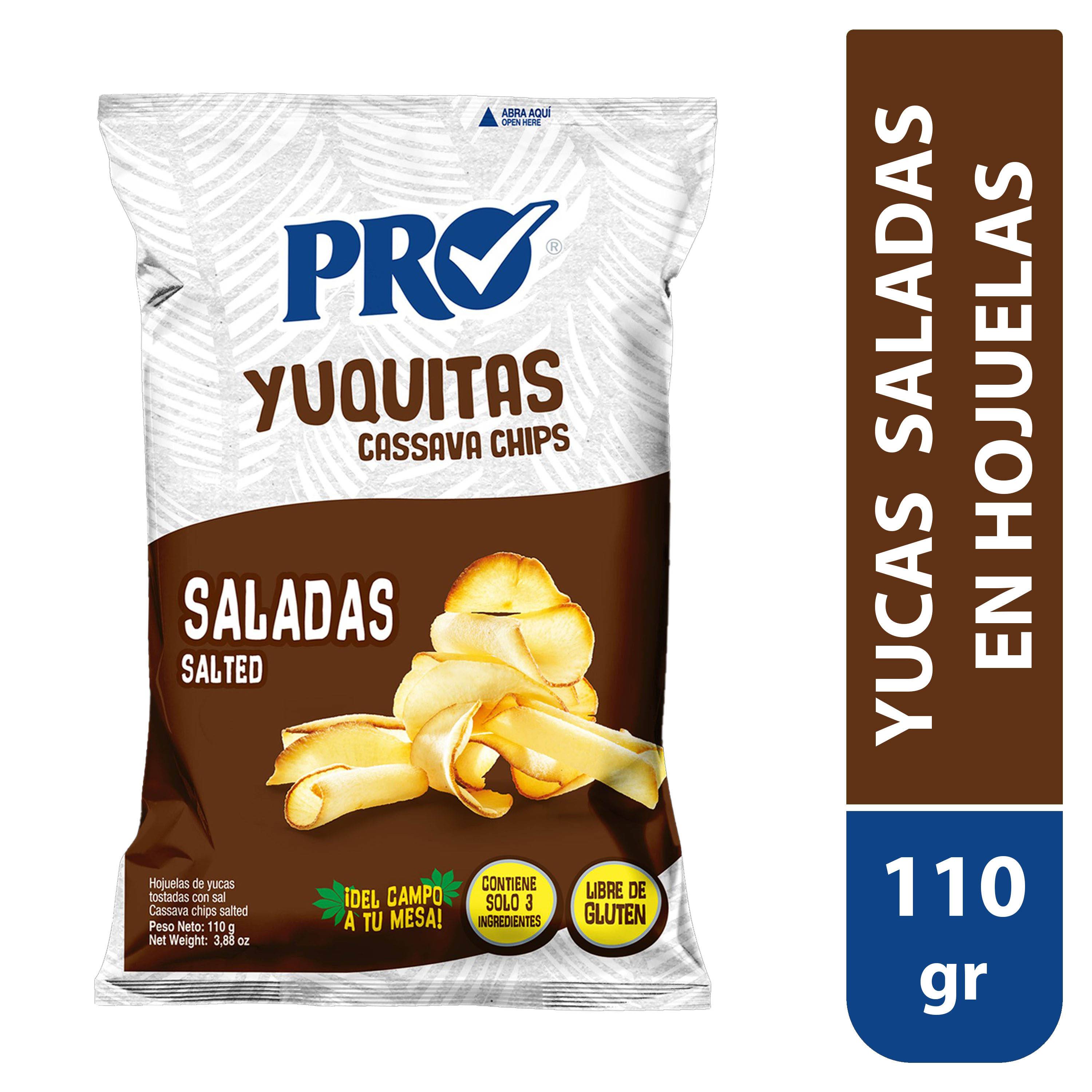 Comprar Yucas Pro saladas en hojuelas -110 g | Walmart Guatemala - Walmart | Guatemala