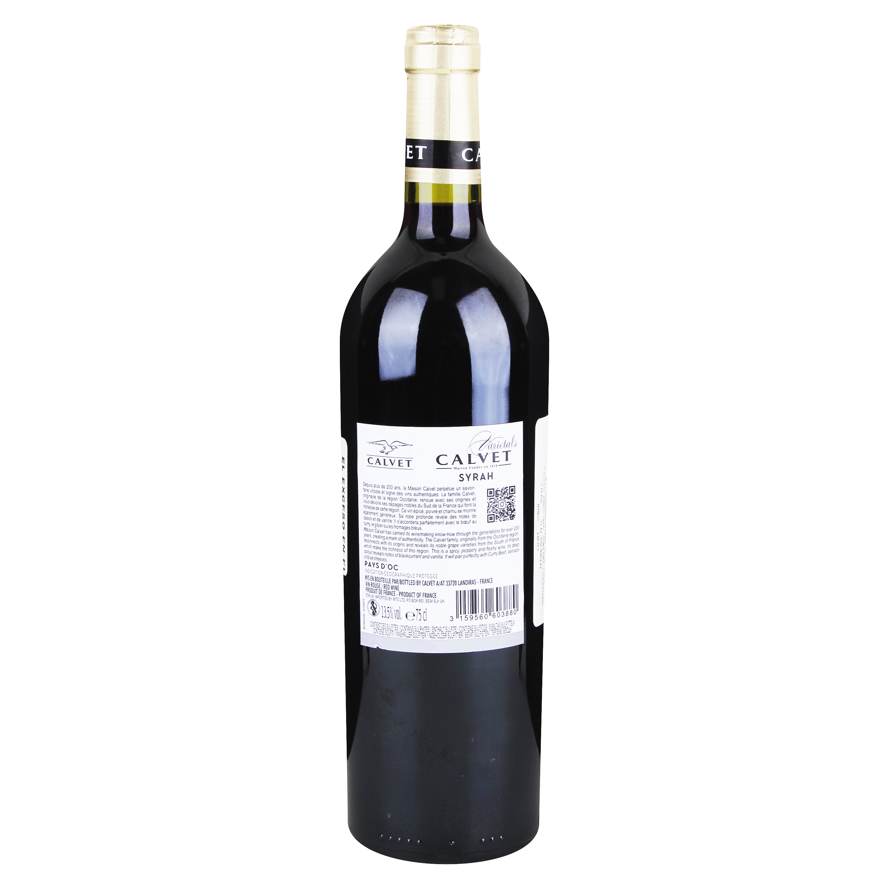 Comprar Vino Calvet Varietal Syrah 750Ml | Walmart Guatemala - Paiz ...