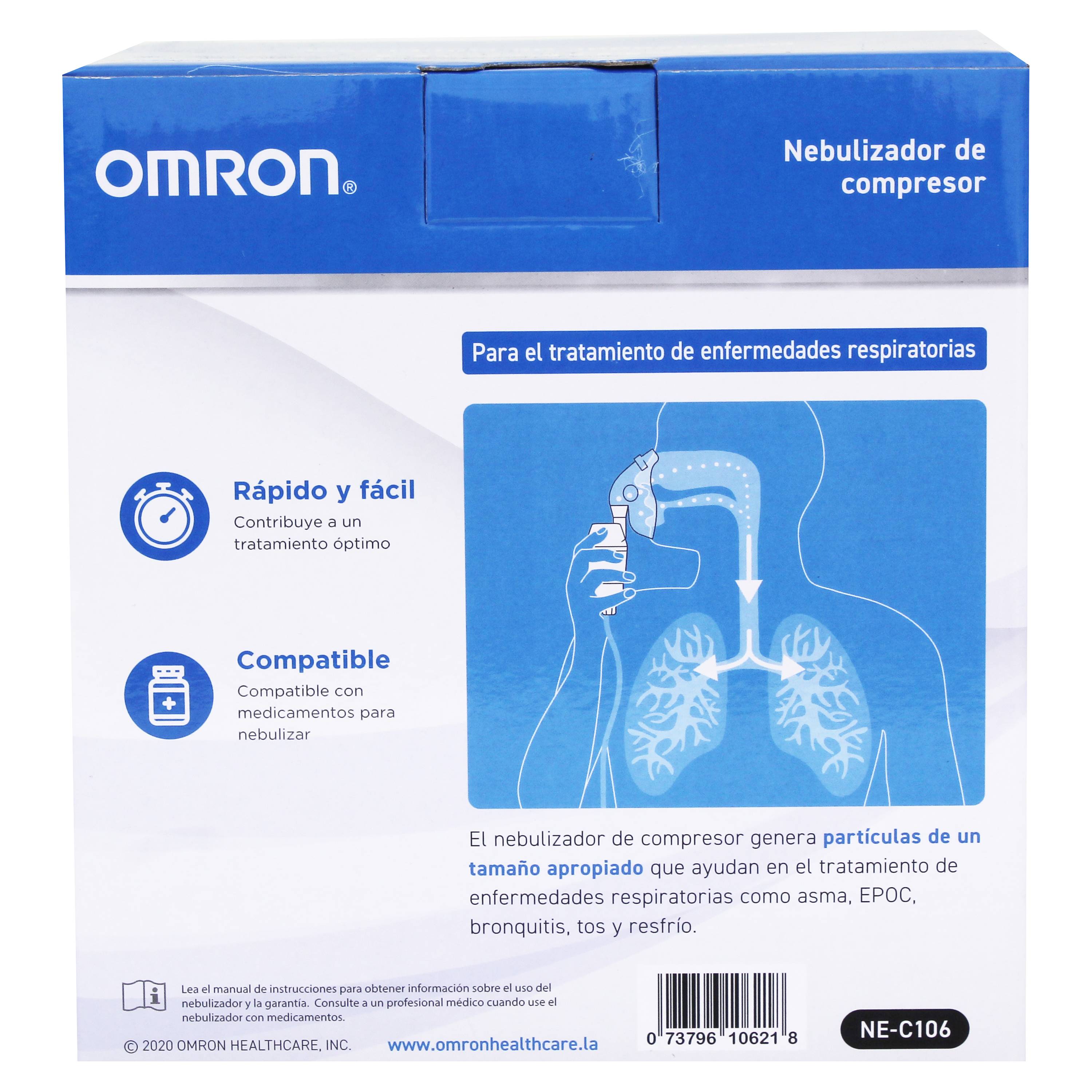 Comprar Nebulizador De Compresor Omron Nec 106 | Walmart Guatemala ...