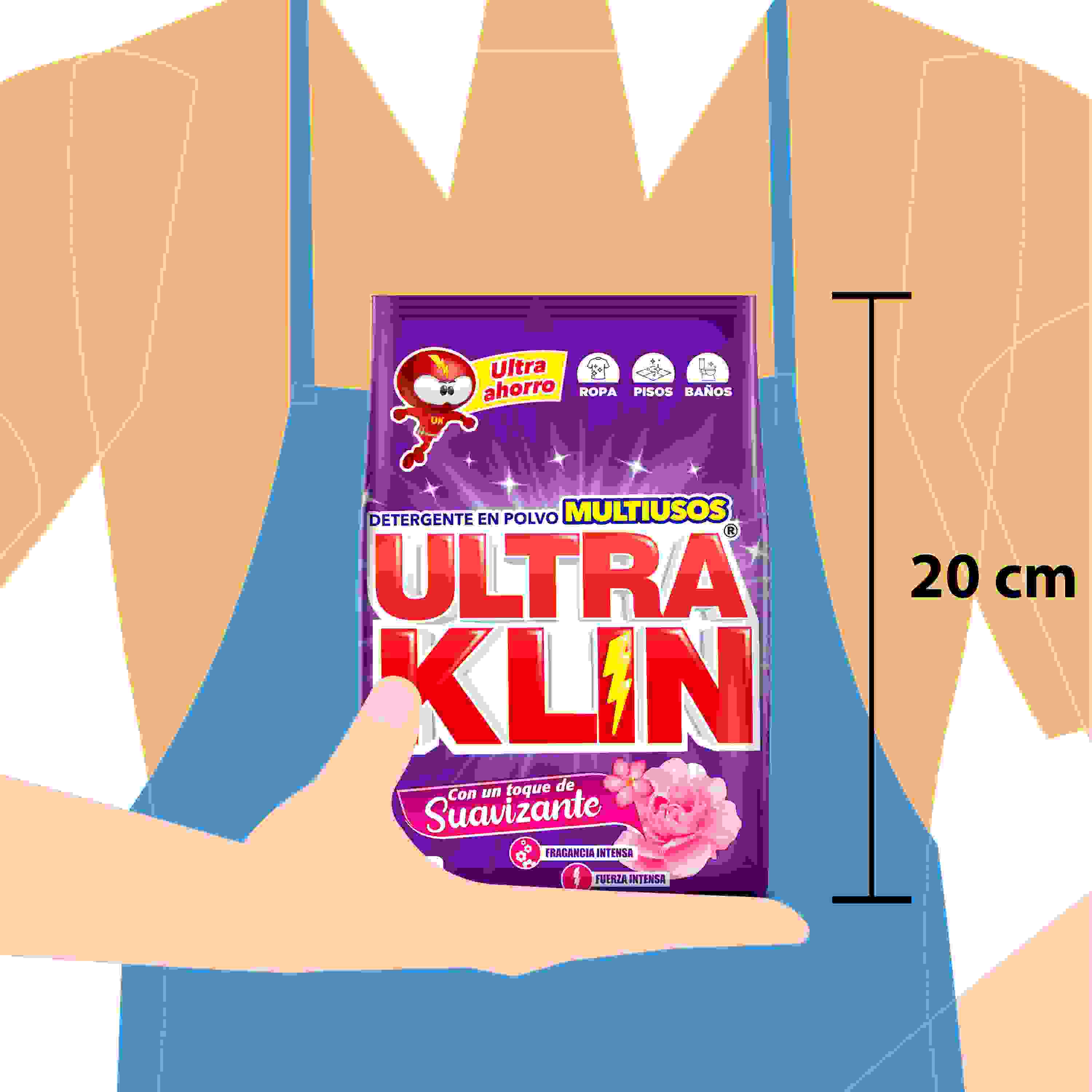 Comprar Detergente Ultraklin Fuerza Intensa - 950 g | Walmart Guatemala ...