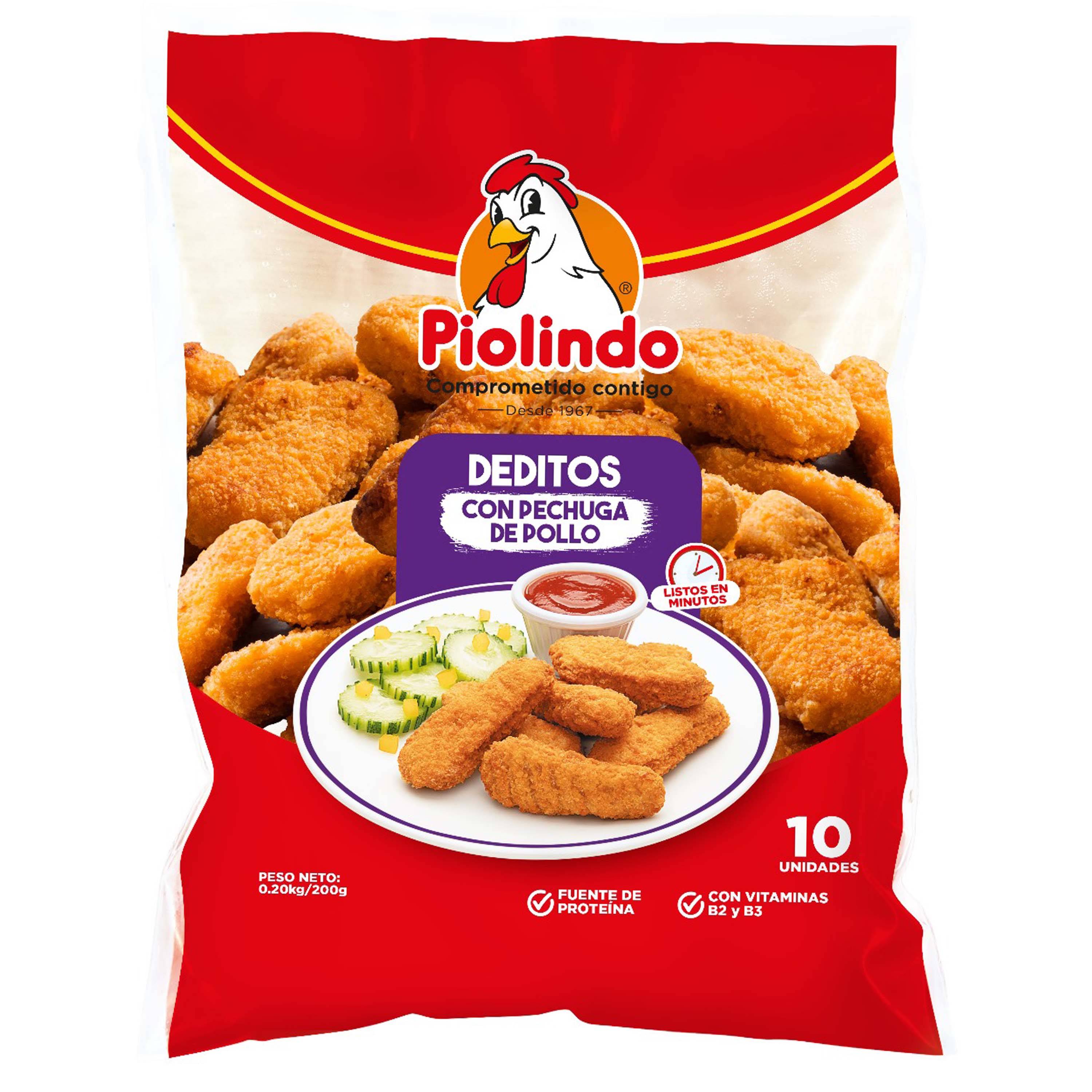 Comprar Deditos con pechuga de pollo Piolindo - 200g | Walmart ...