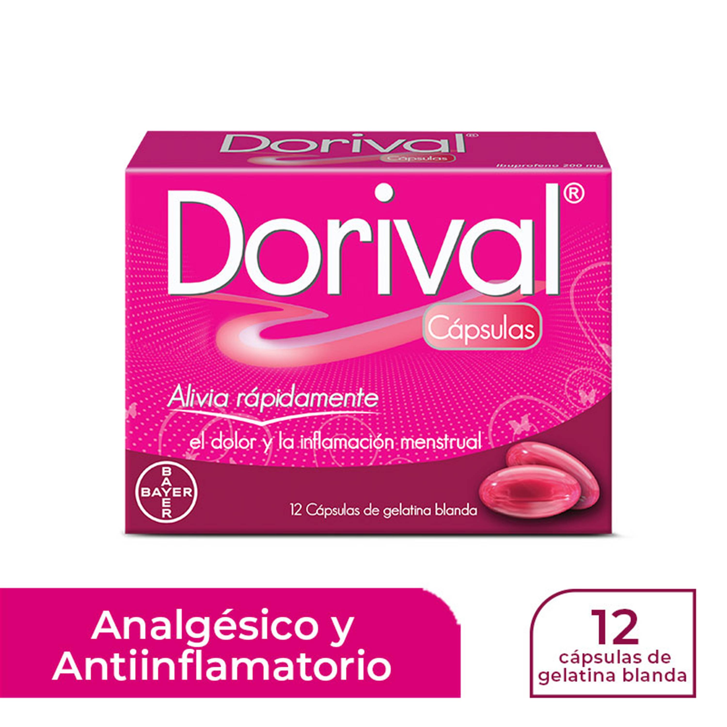 Comprar Dorival Liquid Gel Caja X 12 Capsulas | Walmart Guatemala ...