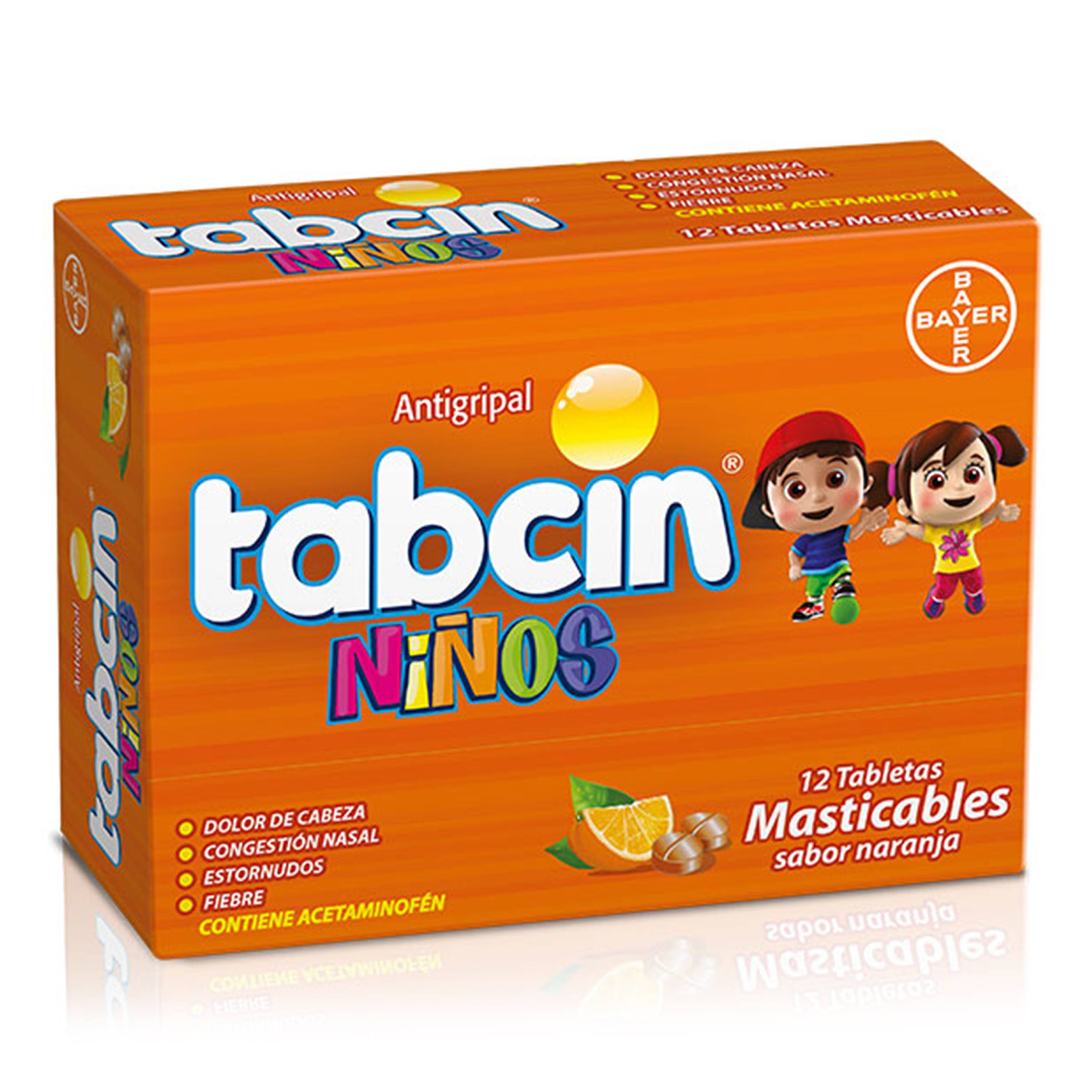 Comprar Tabcin Niños Masticables Caja X 12 Tabletas | Walmart Guatemala ...
