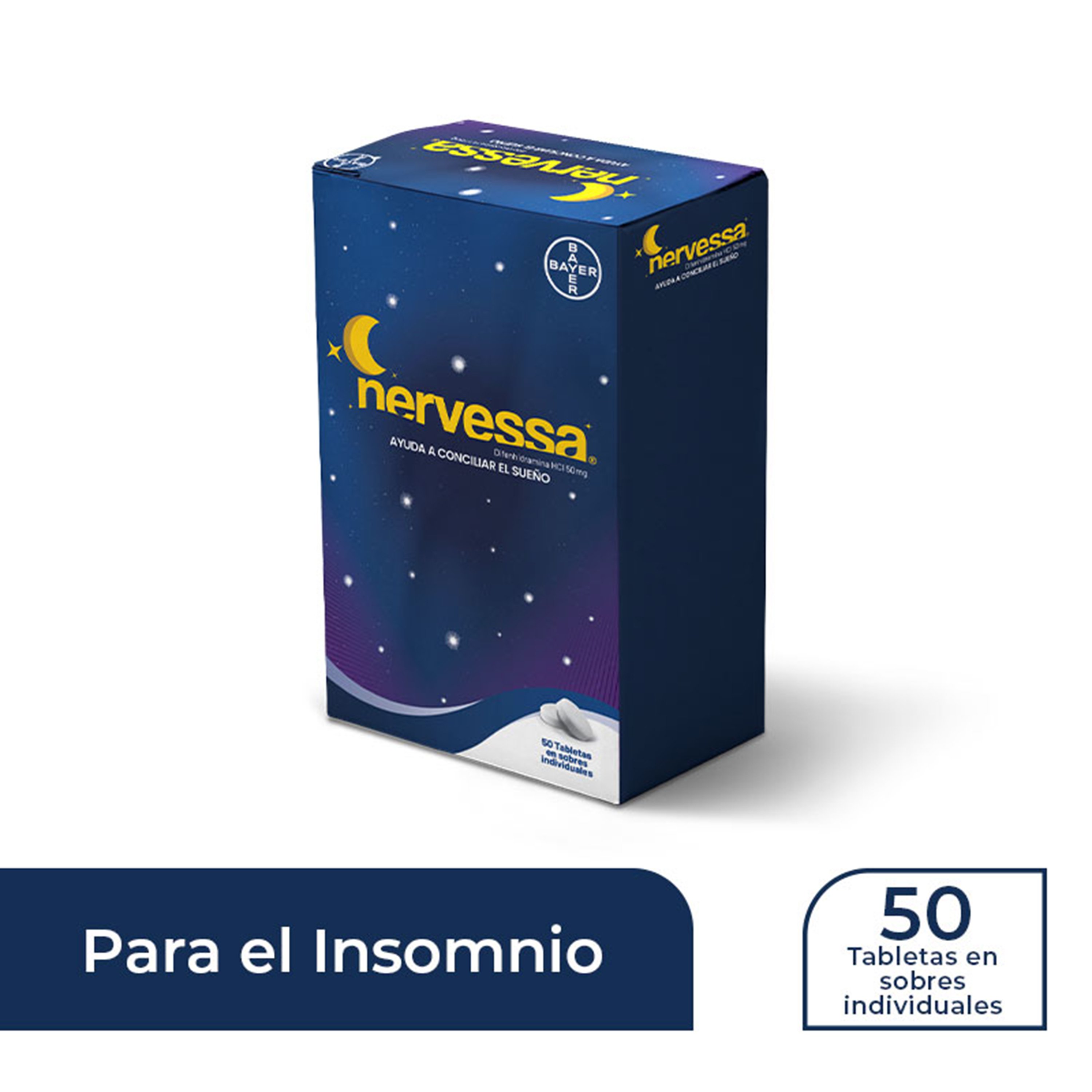 Comprar Nervesa 50 Tabletas Disp - Precio Indicado por Unidad ...