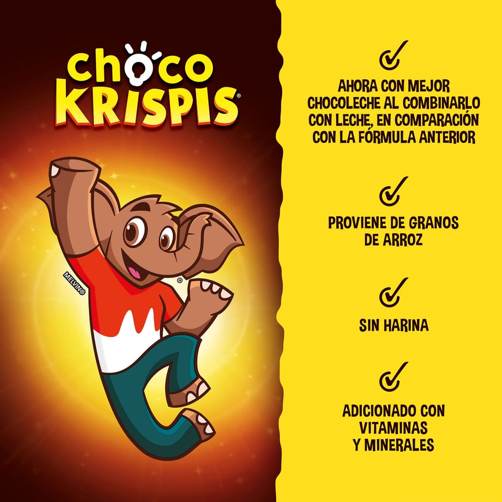 Comprar Cereal Kellogg's® Choco Krispis® Sabor a Chocolate - Cereal de ...