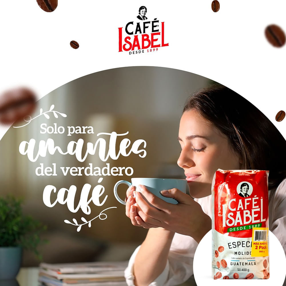 Comprar Café Isabel Especial 2 pack - 800 g | Walmart Guatemala - Maxi ...