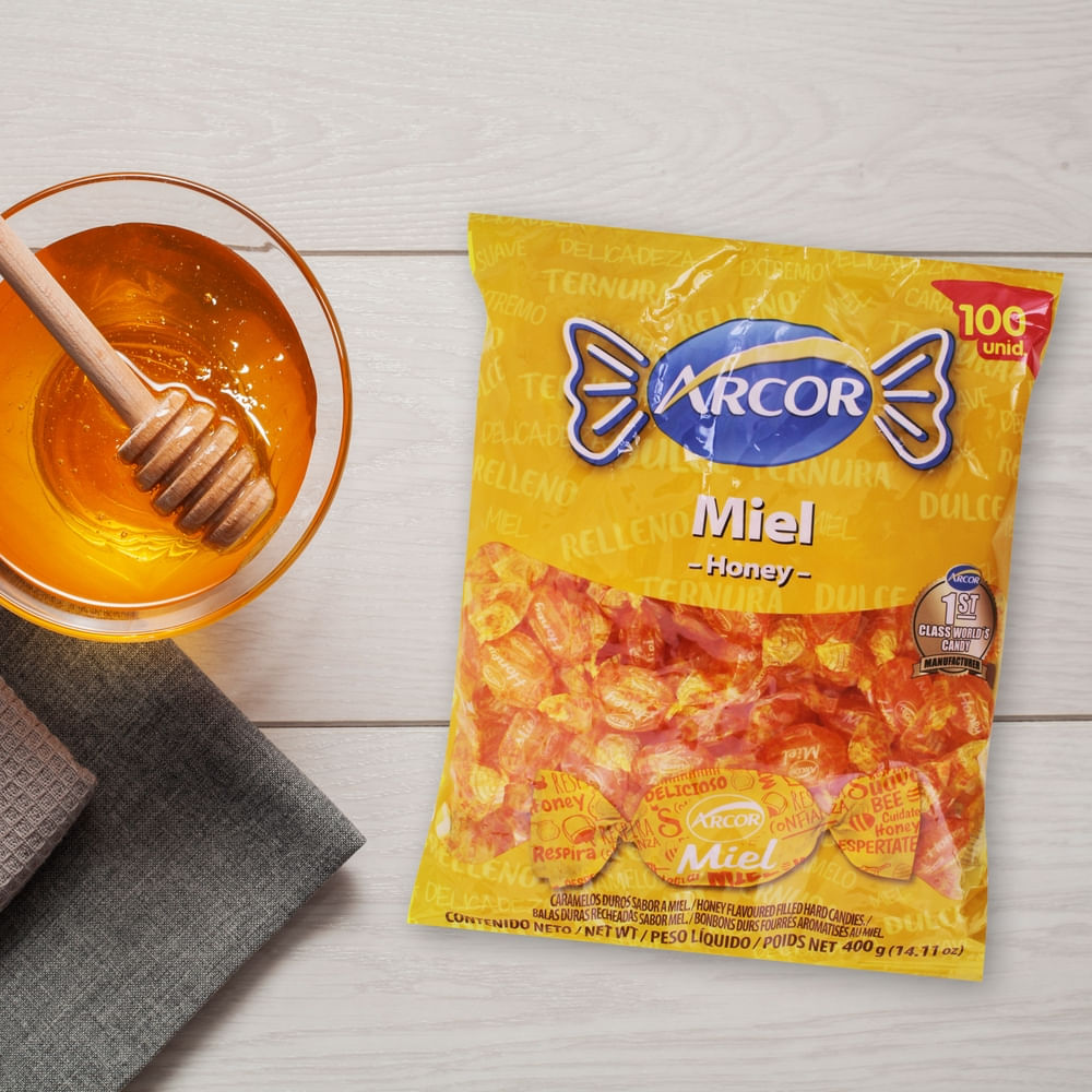 Comprar Caramelo Arcor Miel Bolsa - 400 g | Walmart Guatemala