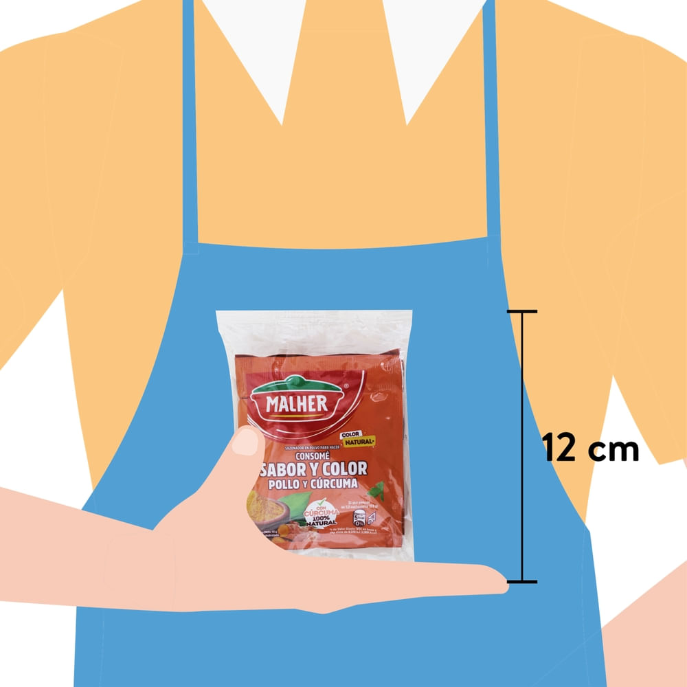 Comprar Consomé Malher Pollo Con Curcuma -10 g | Walmart Walmart Guatemala