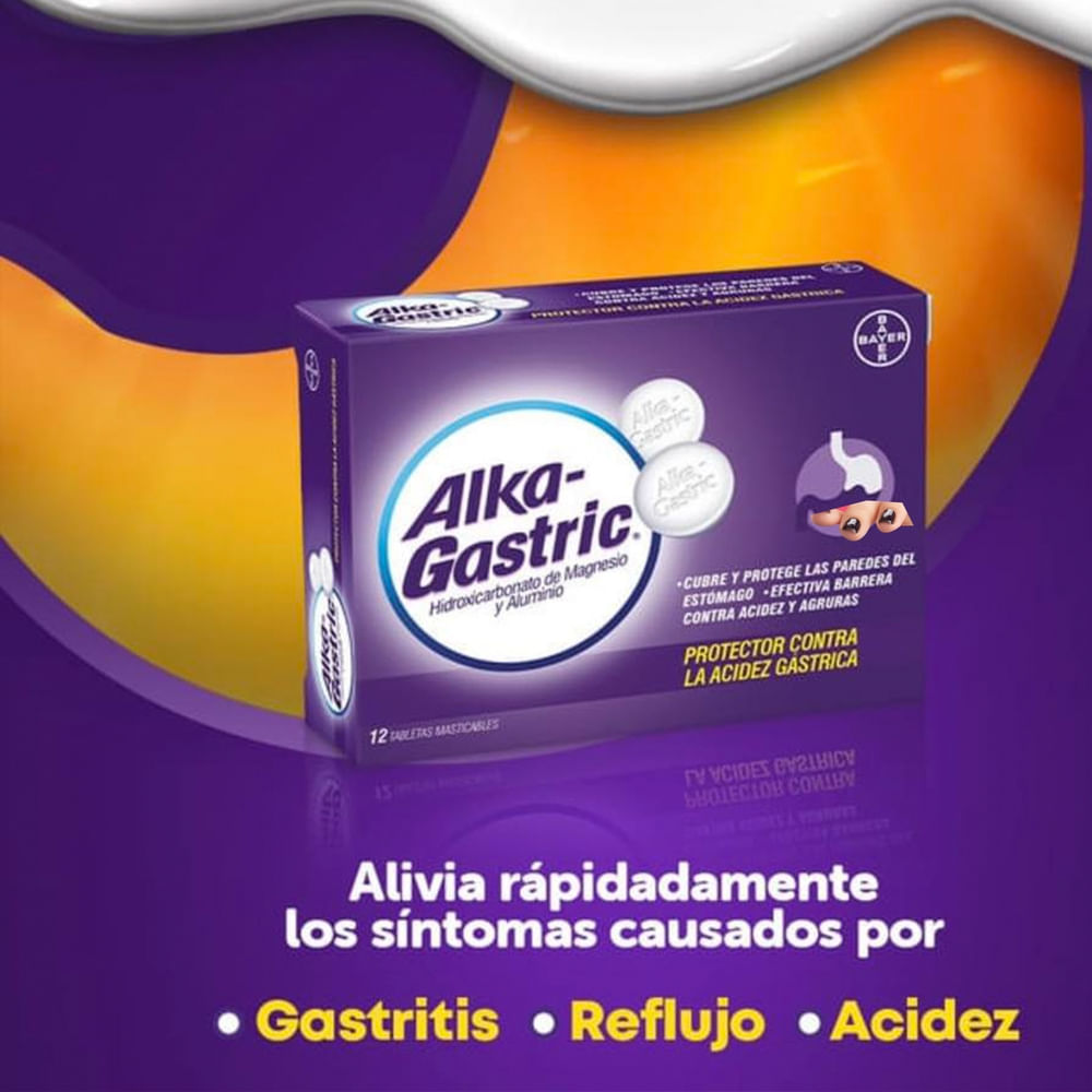 Comprar Alka Gastric X 12 Tabletas Masticables | Walmart Guatemala