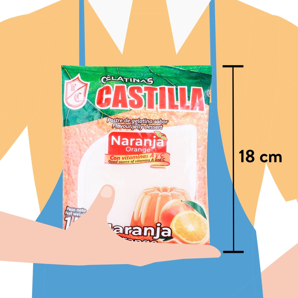 Comprar Gelatina Castilla Naranja -454 g | Walmart Walmart Guatemala ...
