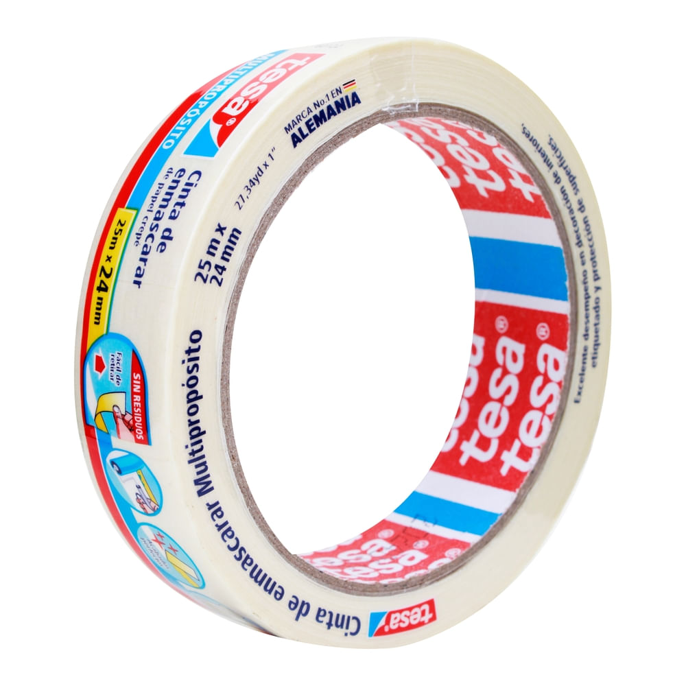 Comprar Masking tape Tesa multipropósito 24 mm x 25 m | Walmart ...