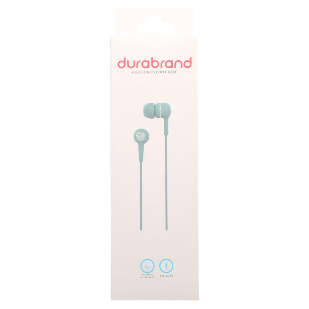 Comprar Durabrand Auriculares Con Cable Verde | Walmart Guatemala ...