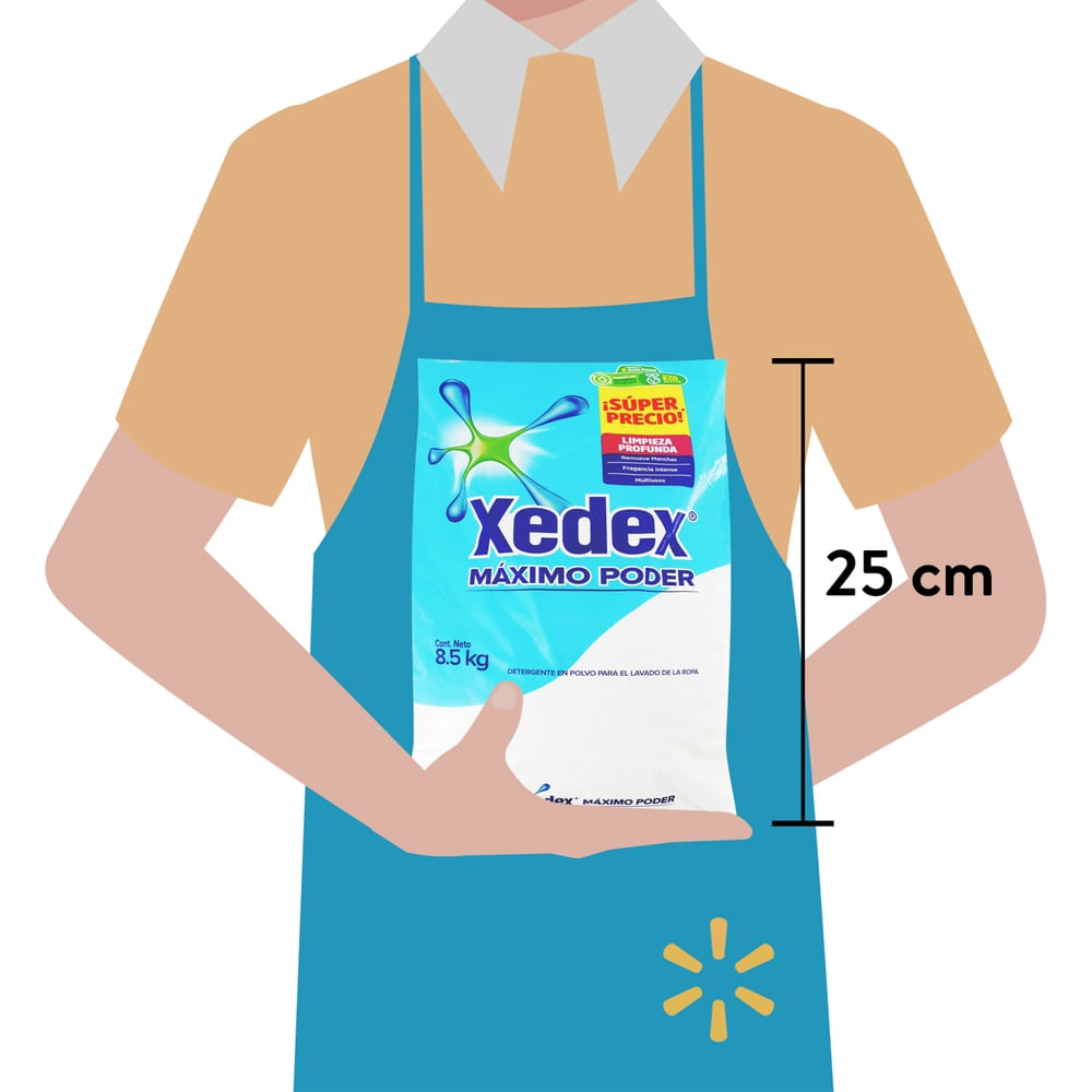 Comprar Detergente Xedex Maximo Poder 8500 Gr | Walmart Guatemala ...