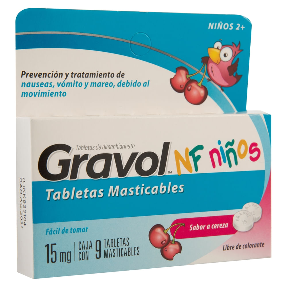 Comprar Gravol Church&Dwight Nf Ninos 9 Tab Mast Ea | Walmart Guatemala ...