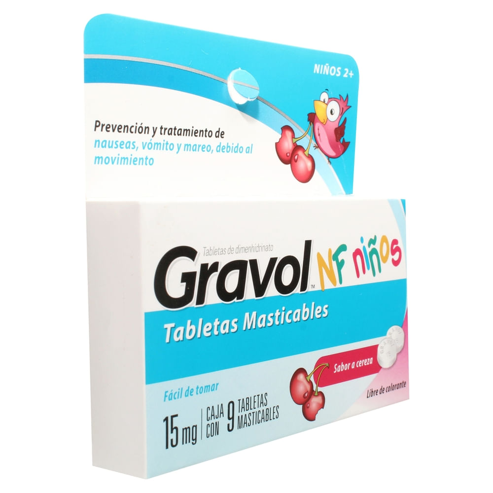 Comprar Gravol Church&Dwight Nf Ninos 9 Tab Mast Ea | Walmart Guatemala ...