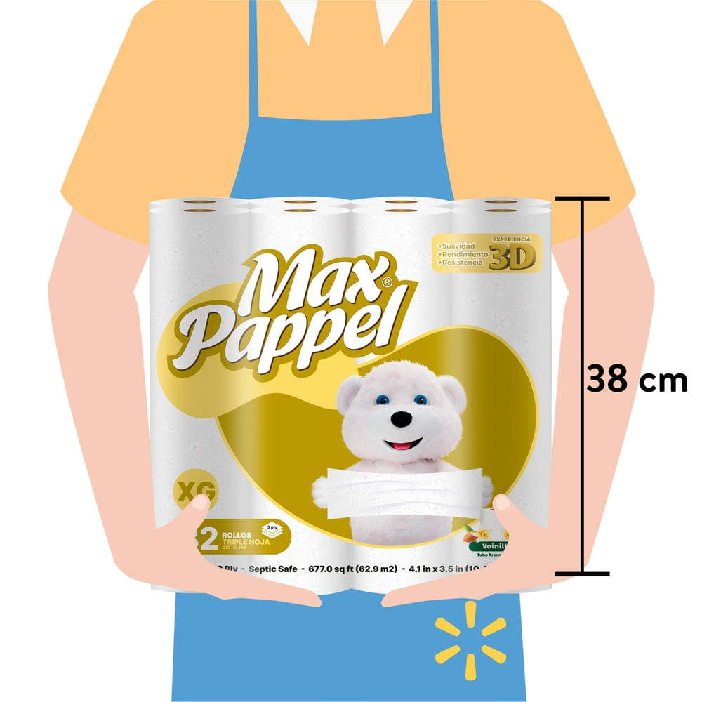Comprar Papel Higiénico Max Pappel 32 Rollos | Walmart Guatemala ...
