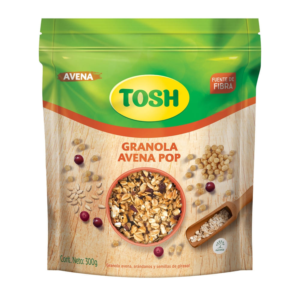 Comprar Granola Tosh Avena Pop - 300 g | Walmart Guatemala - Walmart ...