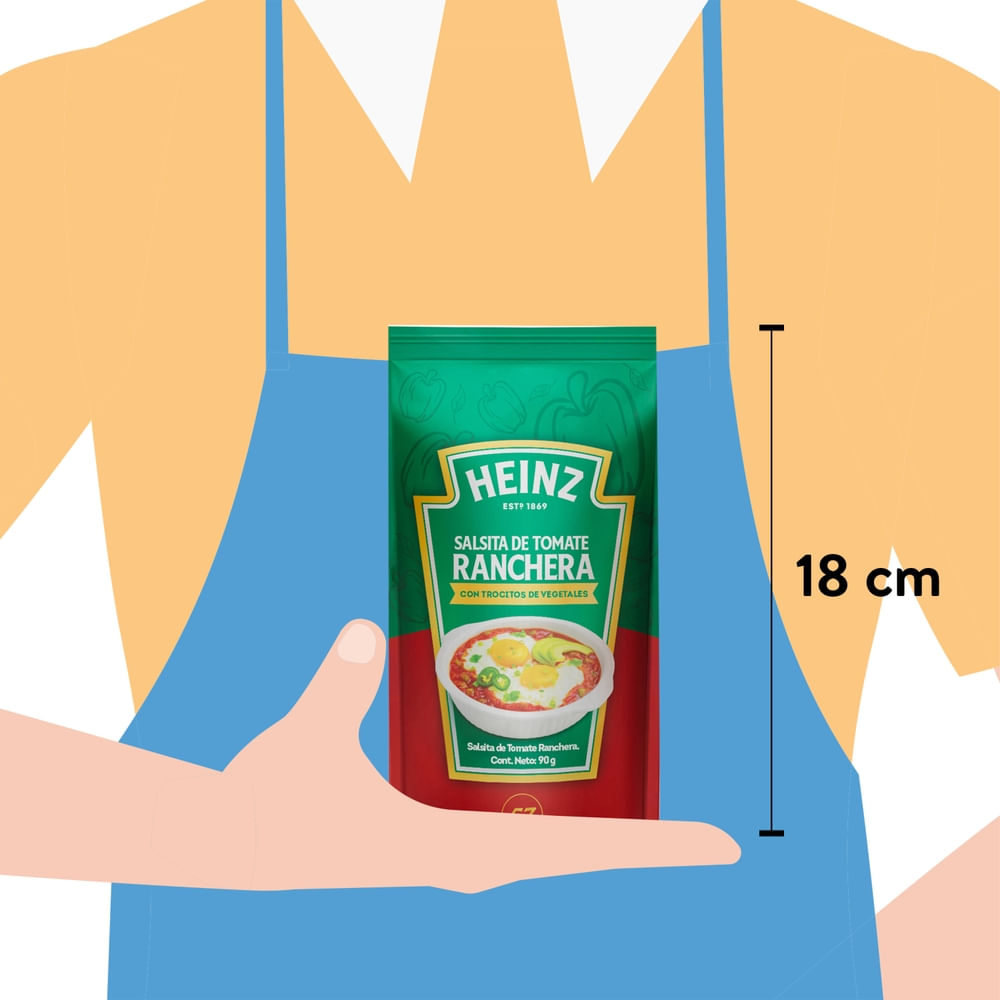 Comprar Salsa Heinz ranchera Heinz para pastas y pizzas - 90 g ...