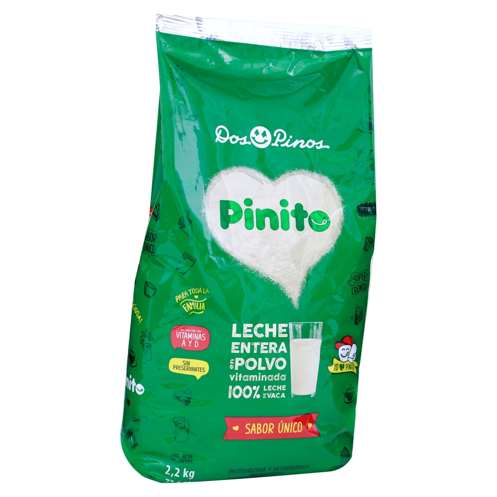 Comprar Leche Dos Pinos Pinito En Polvo Vitaminada Bolsa - 2200 g ...