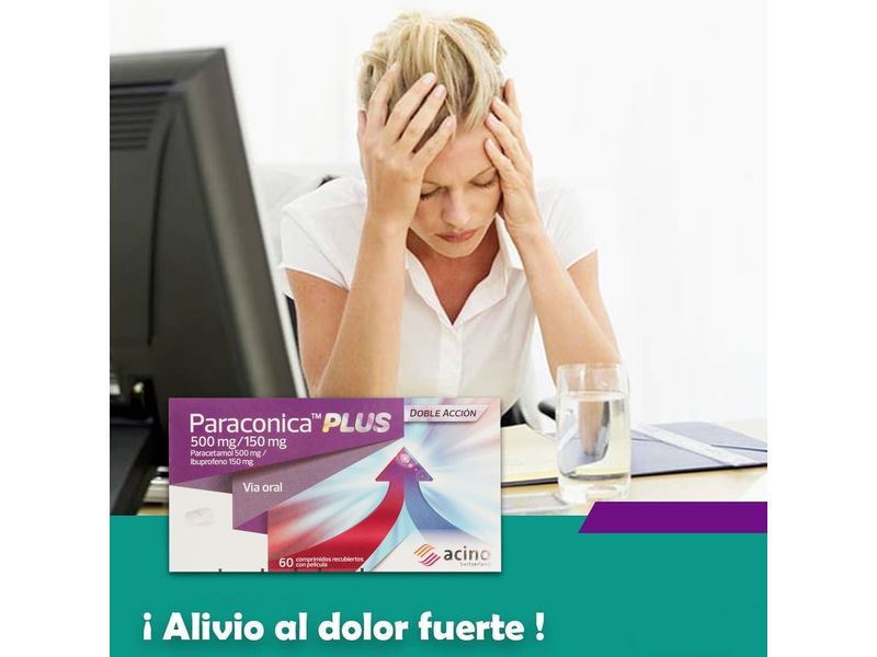 Comprar Paraconica Plus 500Mg/150Mg X 60 Tab X Unidad | Walmart ...