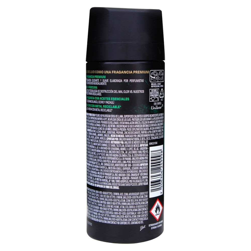 Comprar Desodorante Axe Green Geranium en Spray - 150 ml| Walmart ...