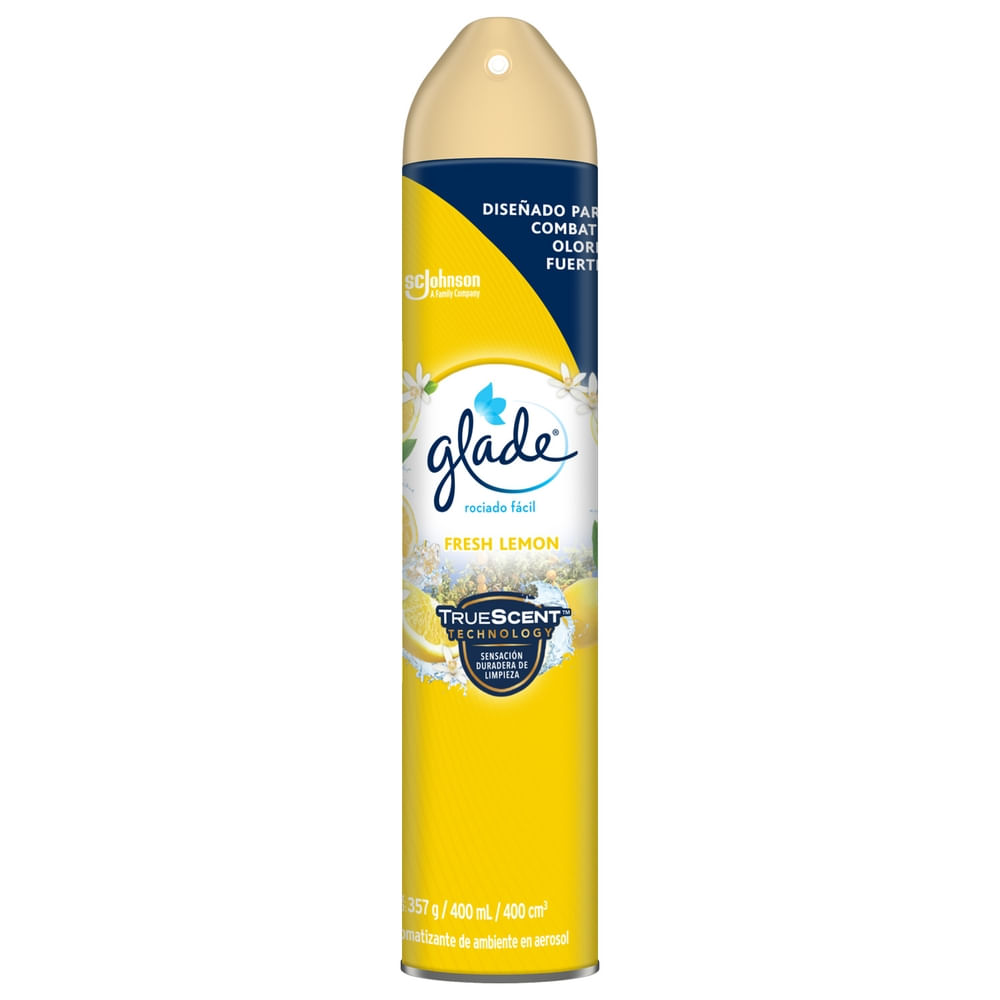 Comprar Aromatizante Glade Aerosol Fresh Lemon 400ml | Walmart ...