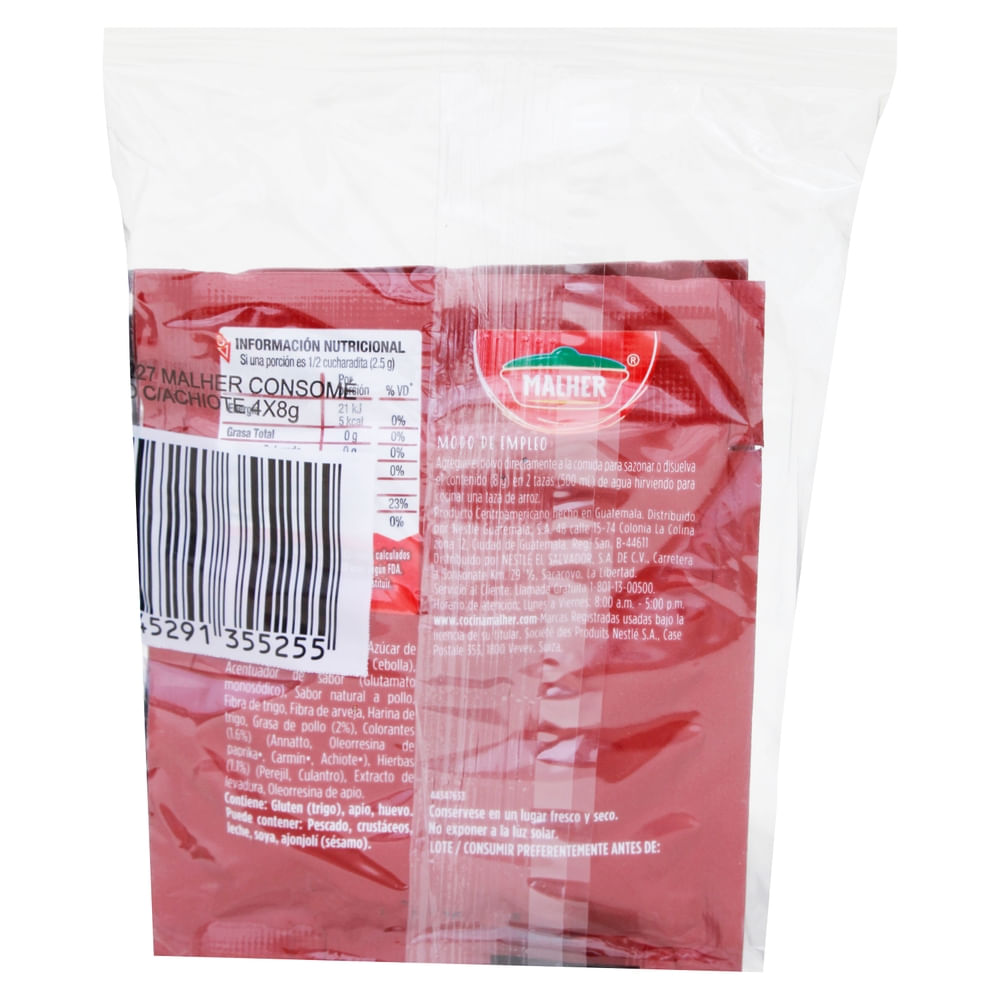 Comprar Consome Malher Pollo Con Achiote - 32 g | Walmart Walmart ...