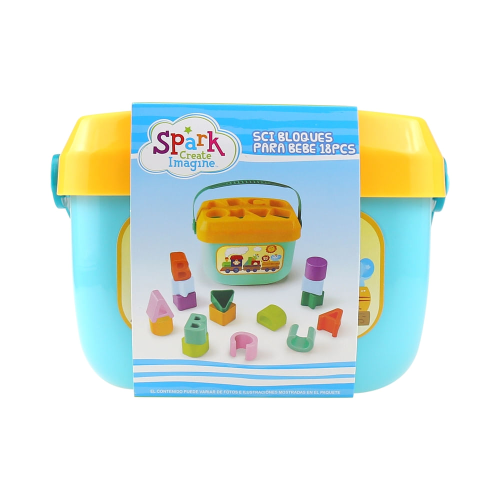 Bloques Spark Create Imagine para bebés -18 pzas - Walmart | Guatemala