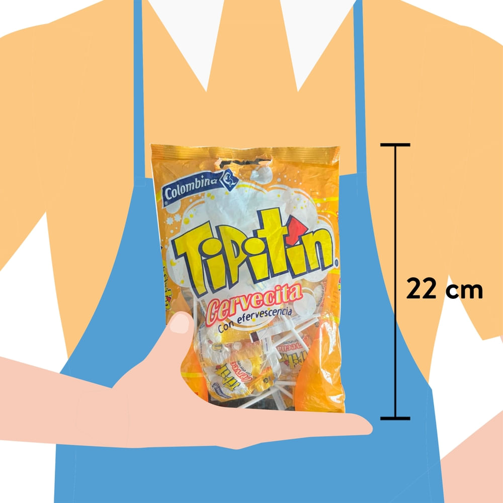 Comprar Paletas Colombina Tipitin Cervecita - 288 g | Walmart Guatemala ...