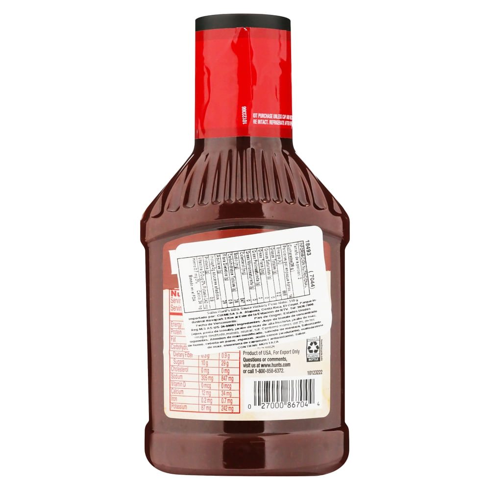 Salsa Bbq Honey Mustard Hunts - 510 g - Maxi Despensa | Guatemala