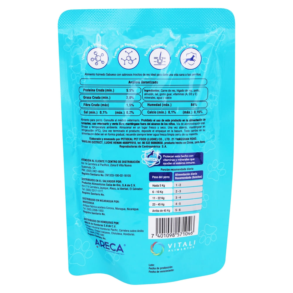 Comprar Alimento Húmedo Sabueso sabor Carne - 100 g | Walmart Guatemala ...