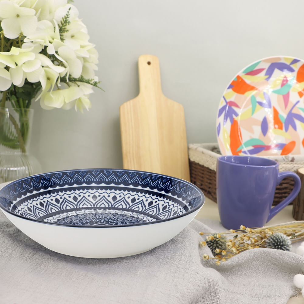 Comprar Hs Plato Sopero 8 Porcelana Tampografia| Walmart Guatemala