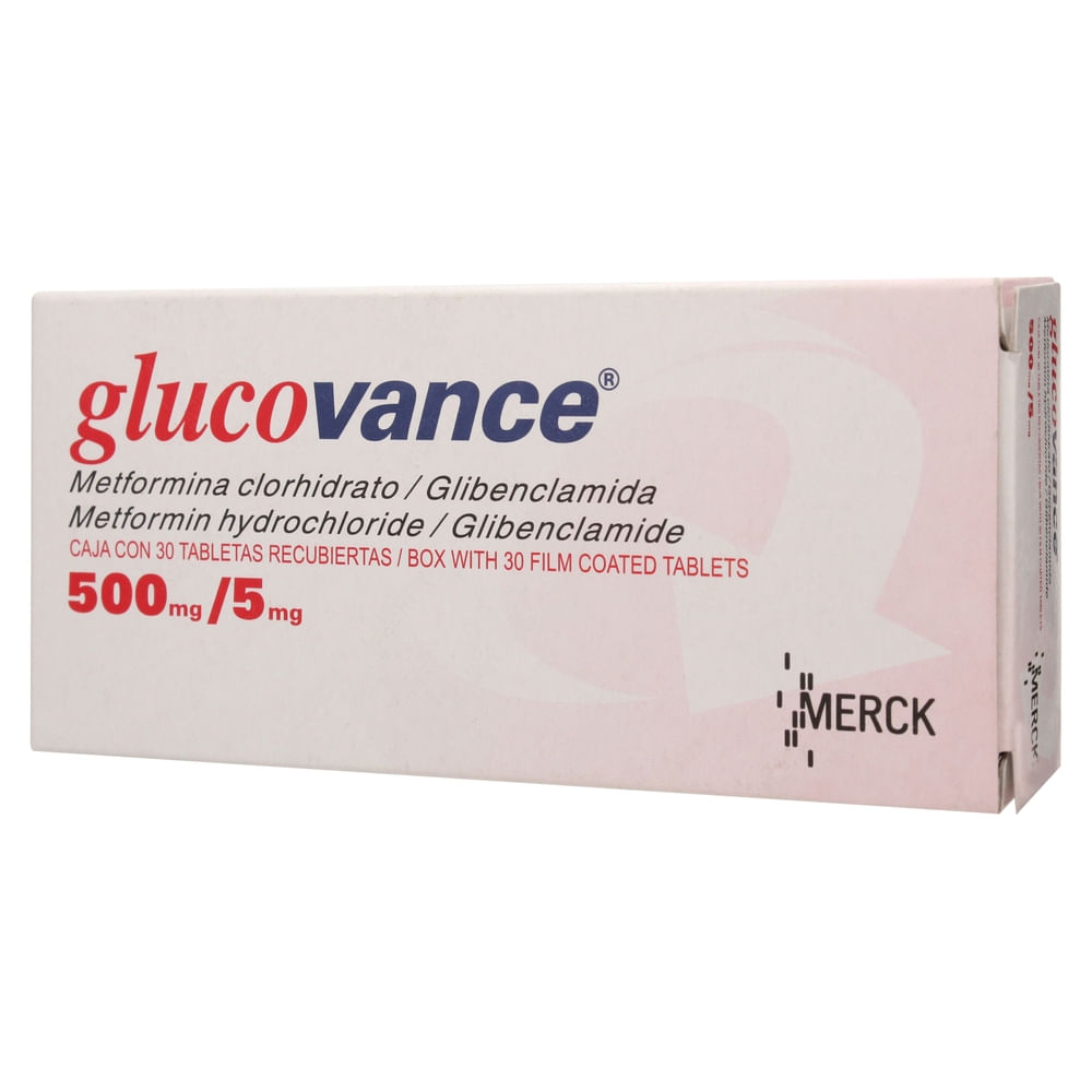 Comprar Glucovance 500/5 Mg X30 Tab | Walmart Guatemala - Walmart ...