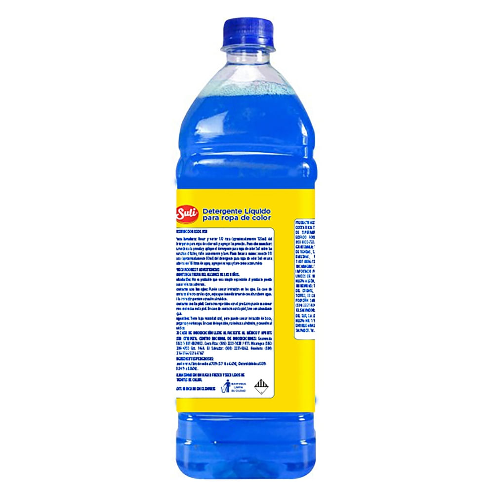 Comprar Detergente Líquido Suli Para Ropa De Color - 1000 ml | Walmart ...