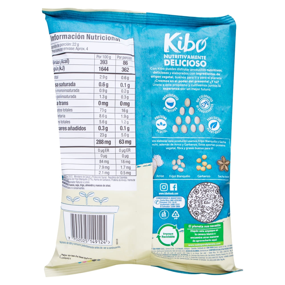 Comprar Snack Kibo Puffs Con Frijol y Limón - 92 g | Walmart Guatemala ...