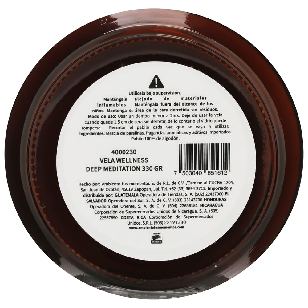 Comprar Candela Wellness 330g Deep Meditation | Walmart Guatemala ...
