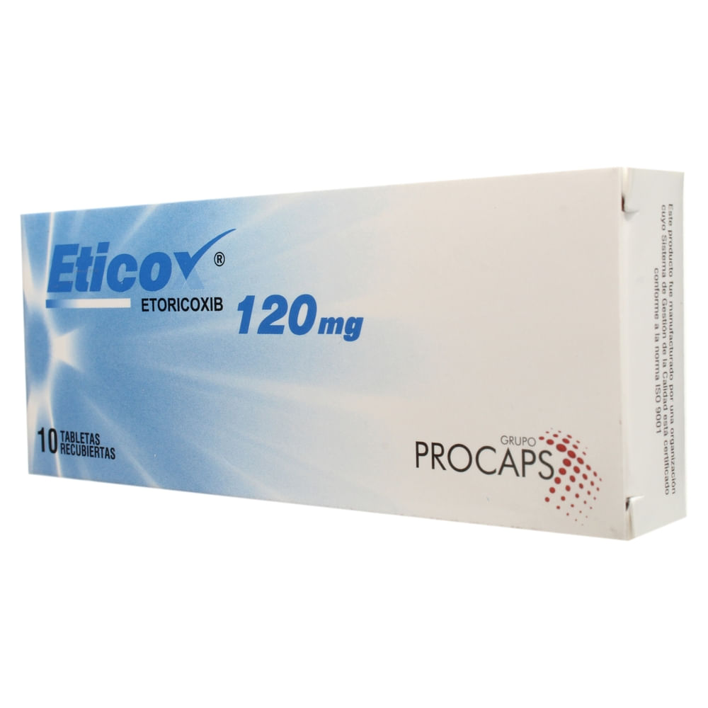 Comprar Eticox 120 Mg 10 Tabletas | Walmart Guatemala - Walmart ...