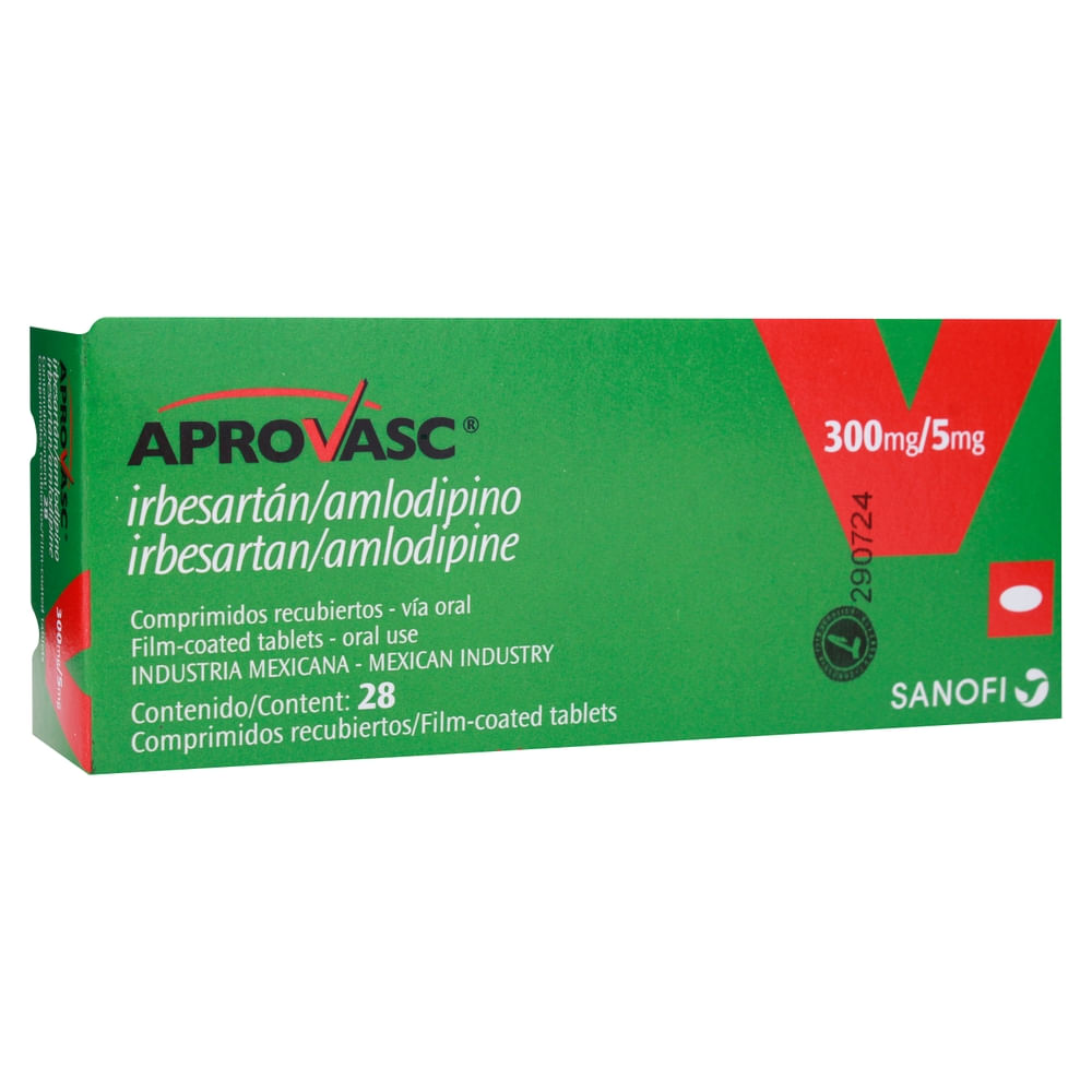 Comprar Aprovasc 300 5 Mg X 28 Comprimidos Recub | Walmart Guatemala ...