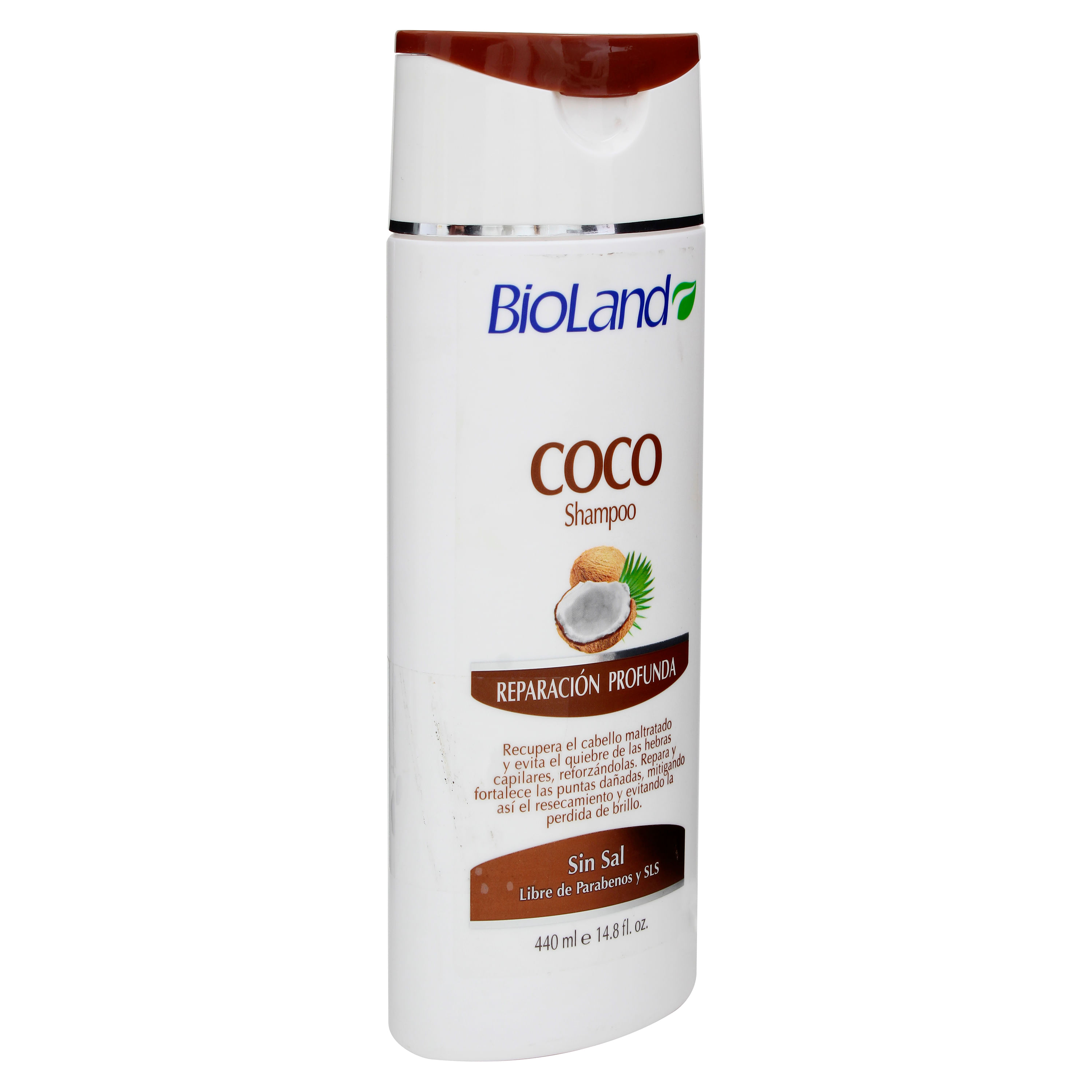 Comprar Shampoo Bioland Coco Reparación Profunda - 400 ml | Walmart ...
