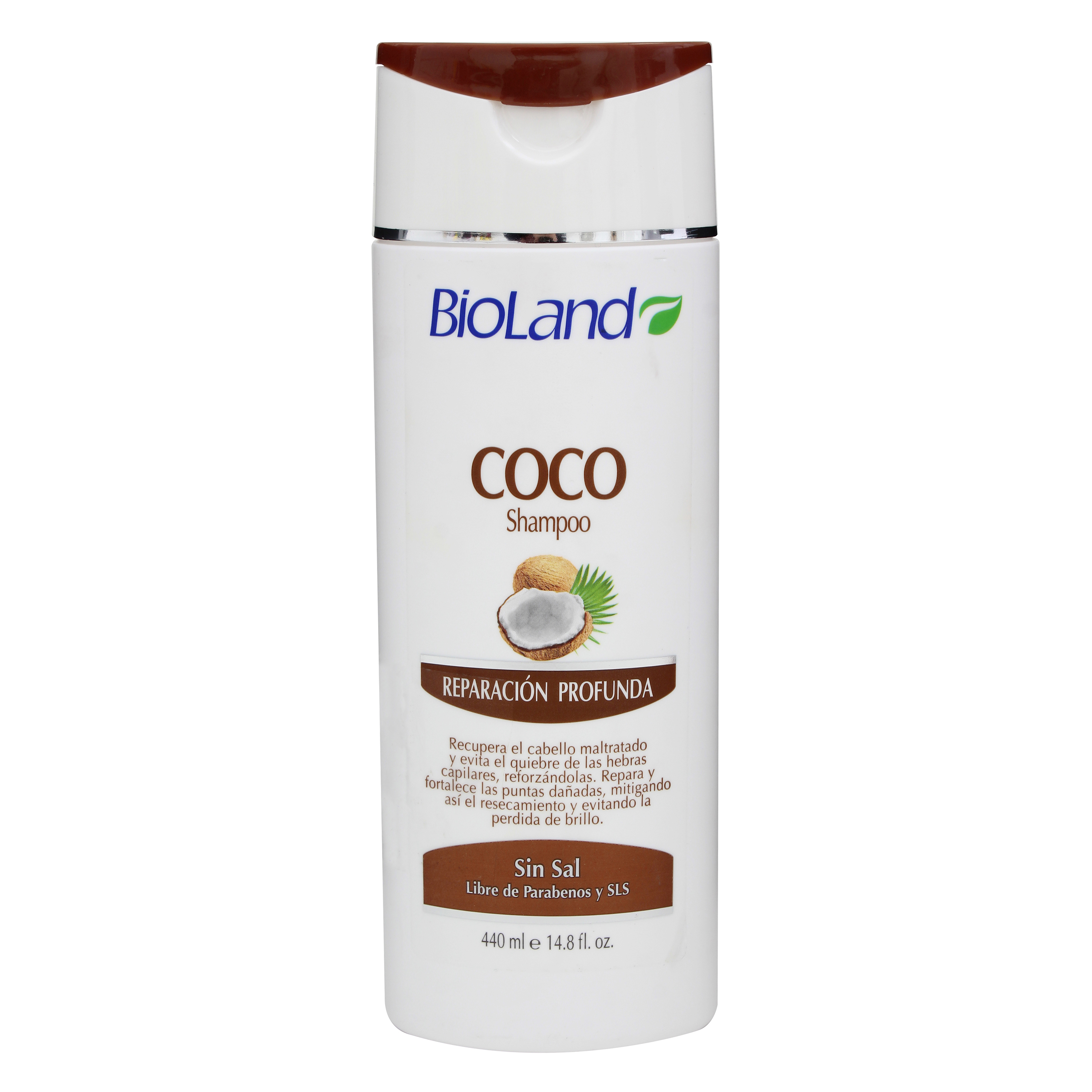 Comprar Shampoo Bioland Coco Reparación Profunda - 400 ml | Walmart ...
